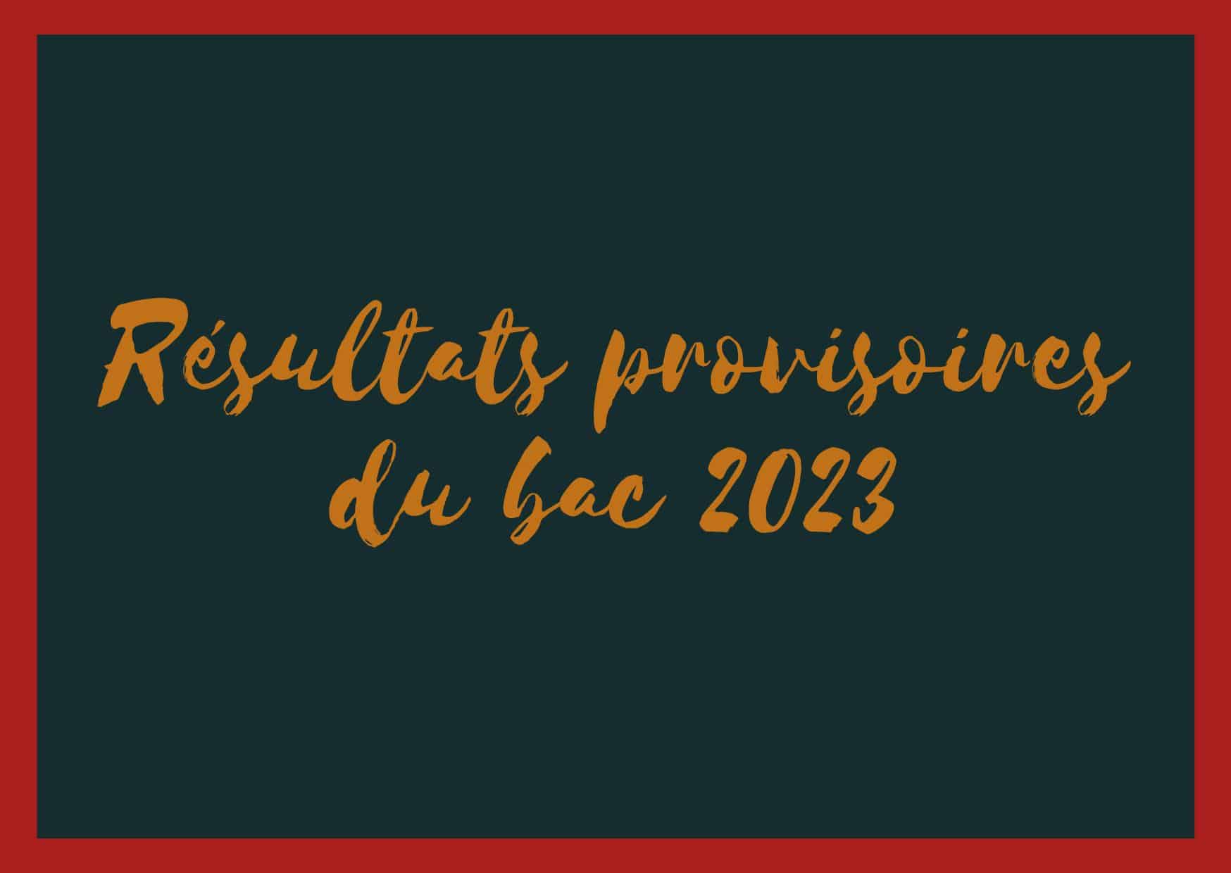 Résultats BAC 2023 - Notre-Dame de Sion